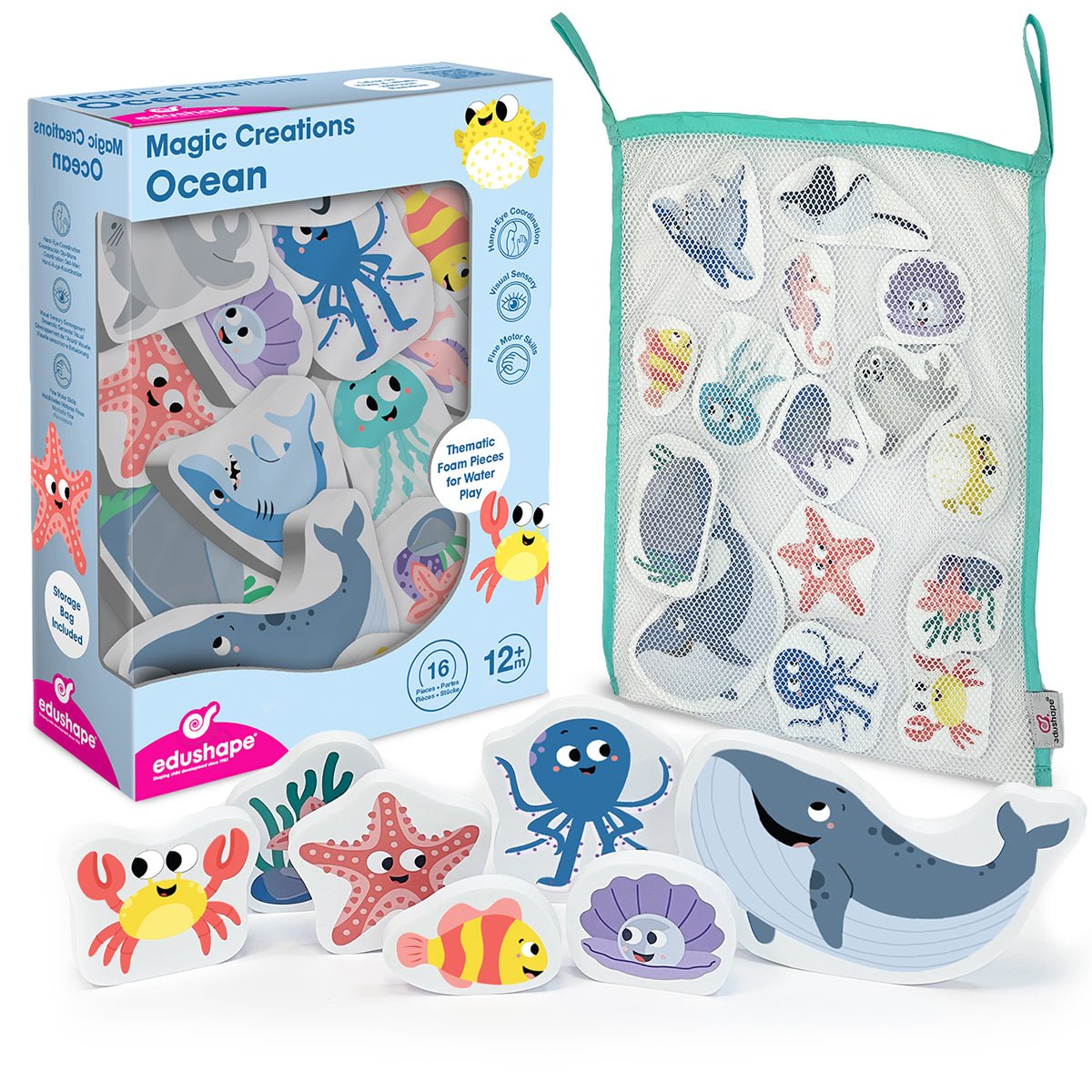 Bath Fun Ocean | Bath toy - Lucas loves cars