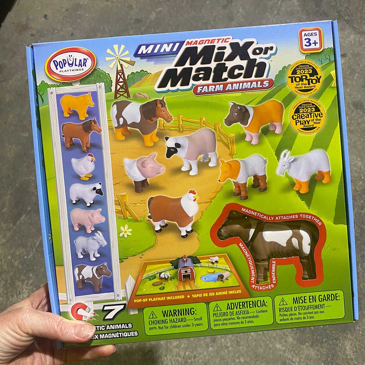 Mix or Match Mini Farm Animals | Popular Playthings - Lucas loves cars