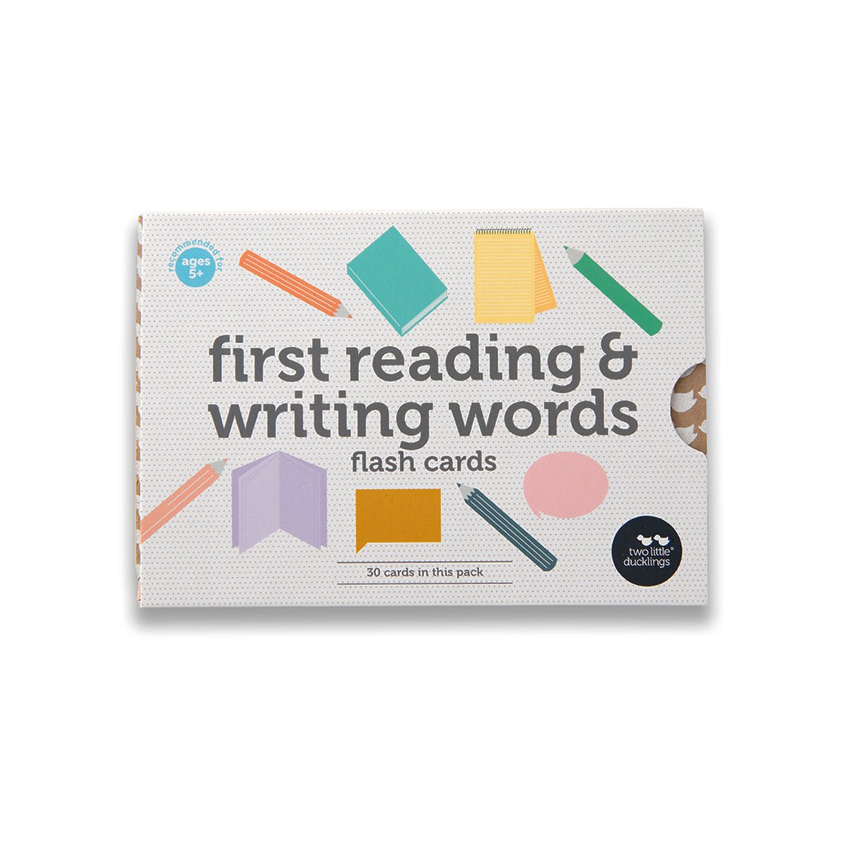First reading writing cards | Two little ducklings – Lucas loves cars