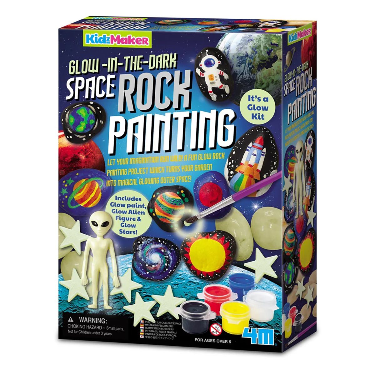 Space Rock Painting | 4M toy - Lucas loves cars