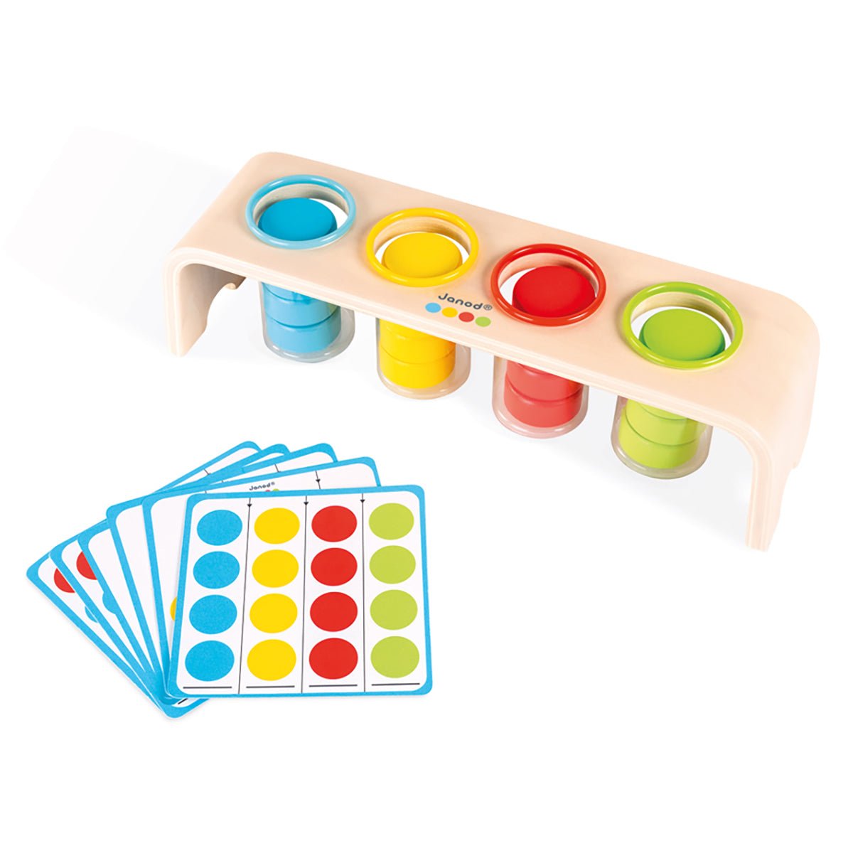 Janod Essentials Sorting Colours – Lucas loves cars