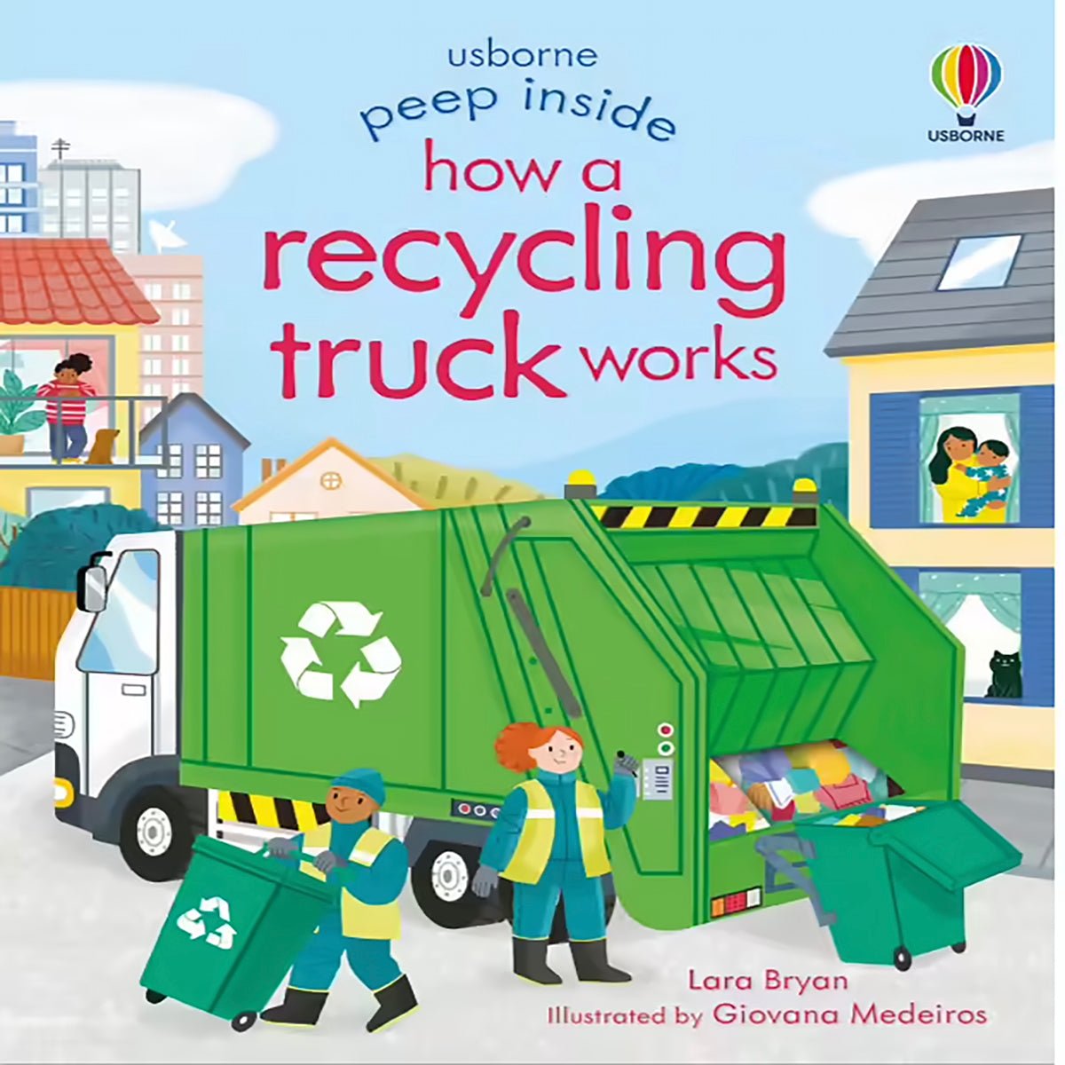 How Recycling truck works kids book – Lucas loves cars
