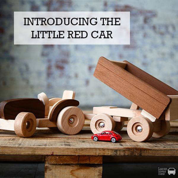 Introducing the Little Red Car. | Lucas loves cars
