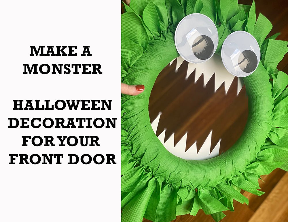 Make a Monster Halloween Decoration – Lucas loves cars