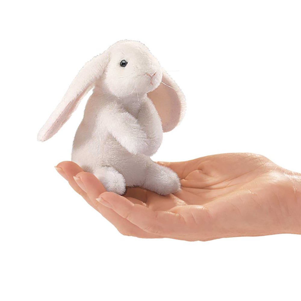 Finger Puppet | Floppy eared Rabbit finger puppet – Lucas loves cars