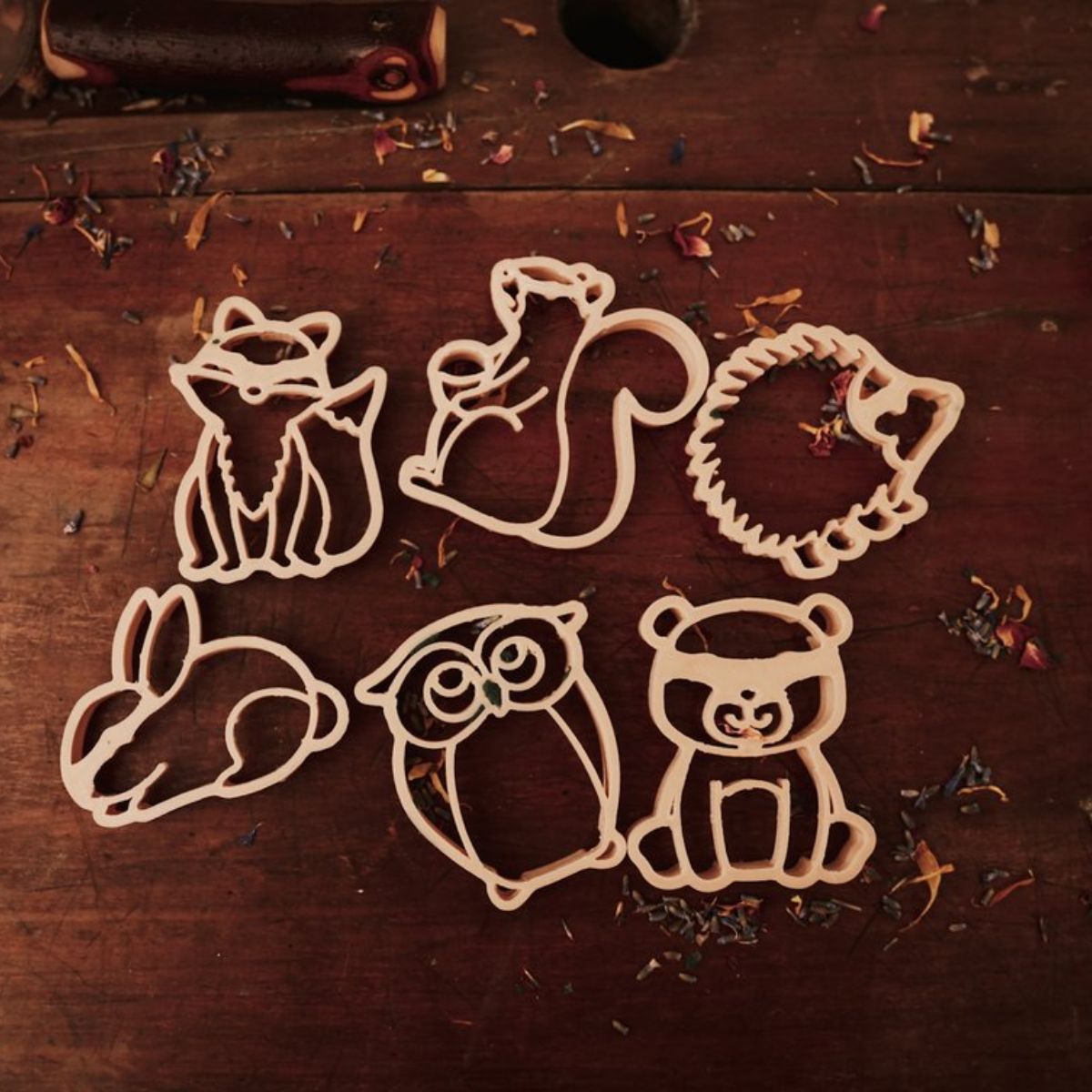 Mini Woodland Animals Eco Cutter Set – Lucas loves cars