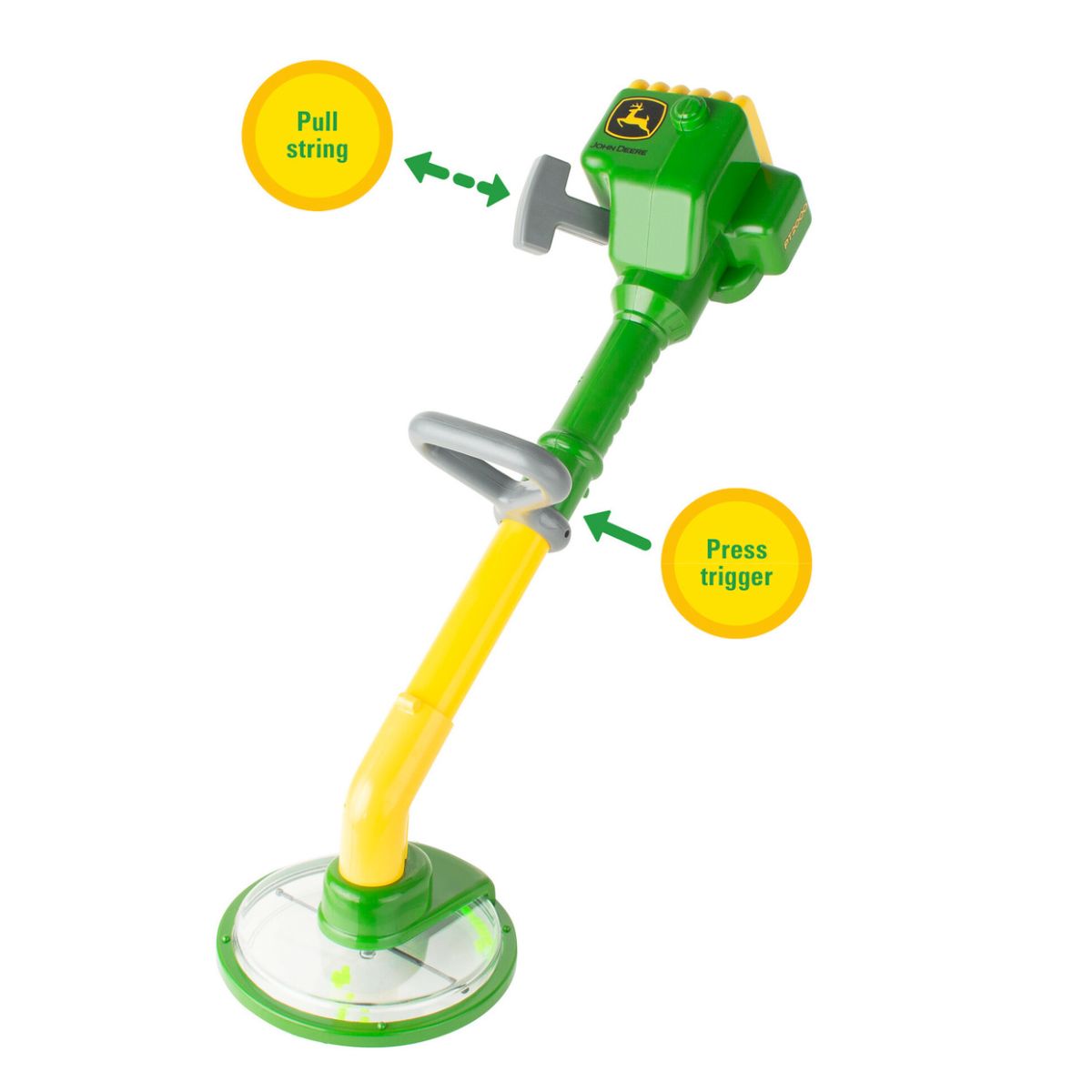 John Deere Whipper Snipper – Lucas loves cars