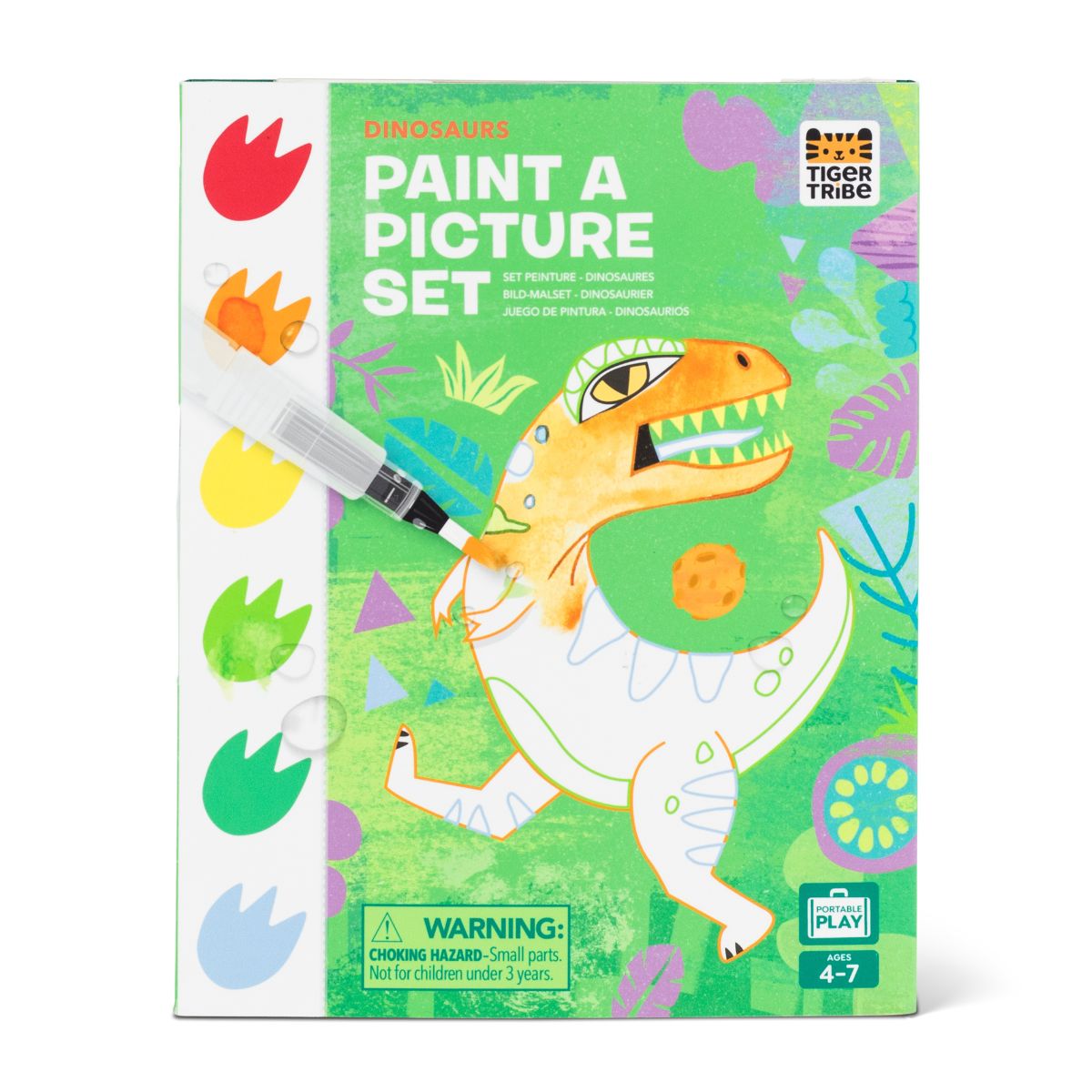 Tiger Tribe | Paint-a-Picture Dinosaurs – Lucas loves cars