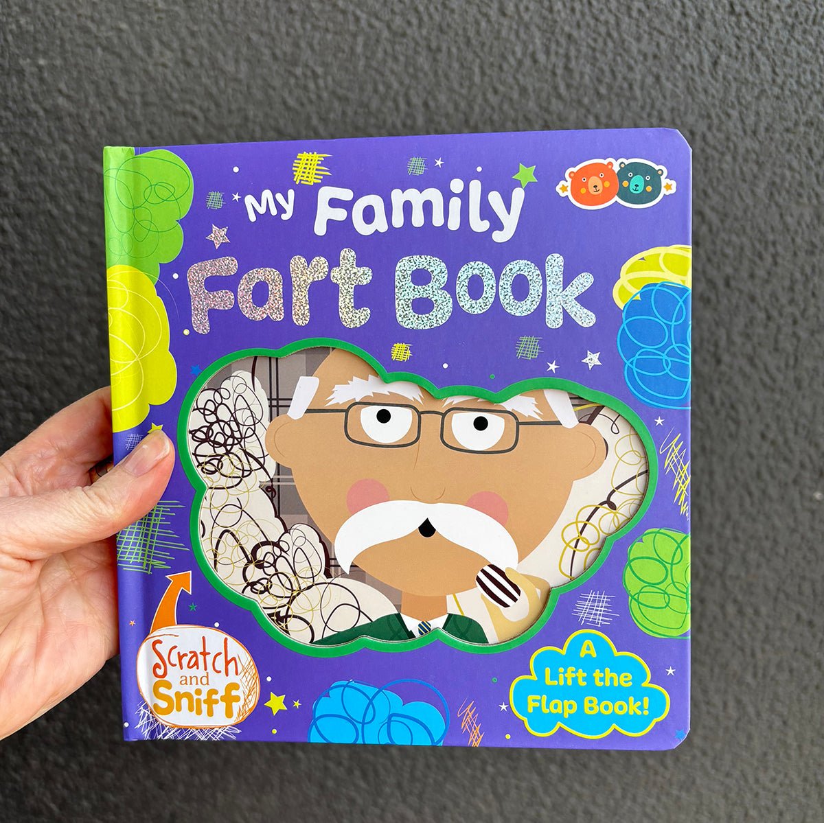 Family Fart Book – Lucas loves cars