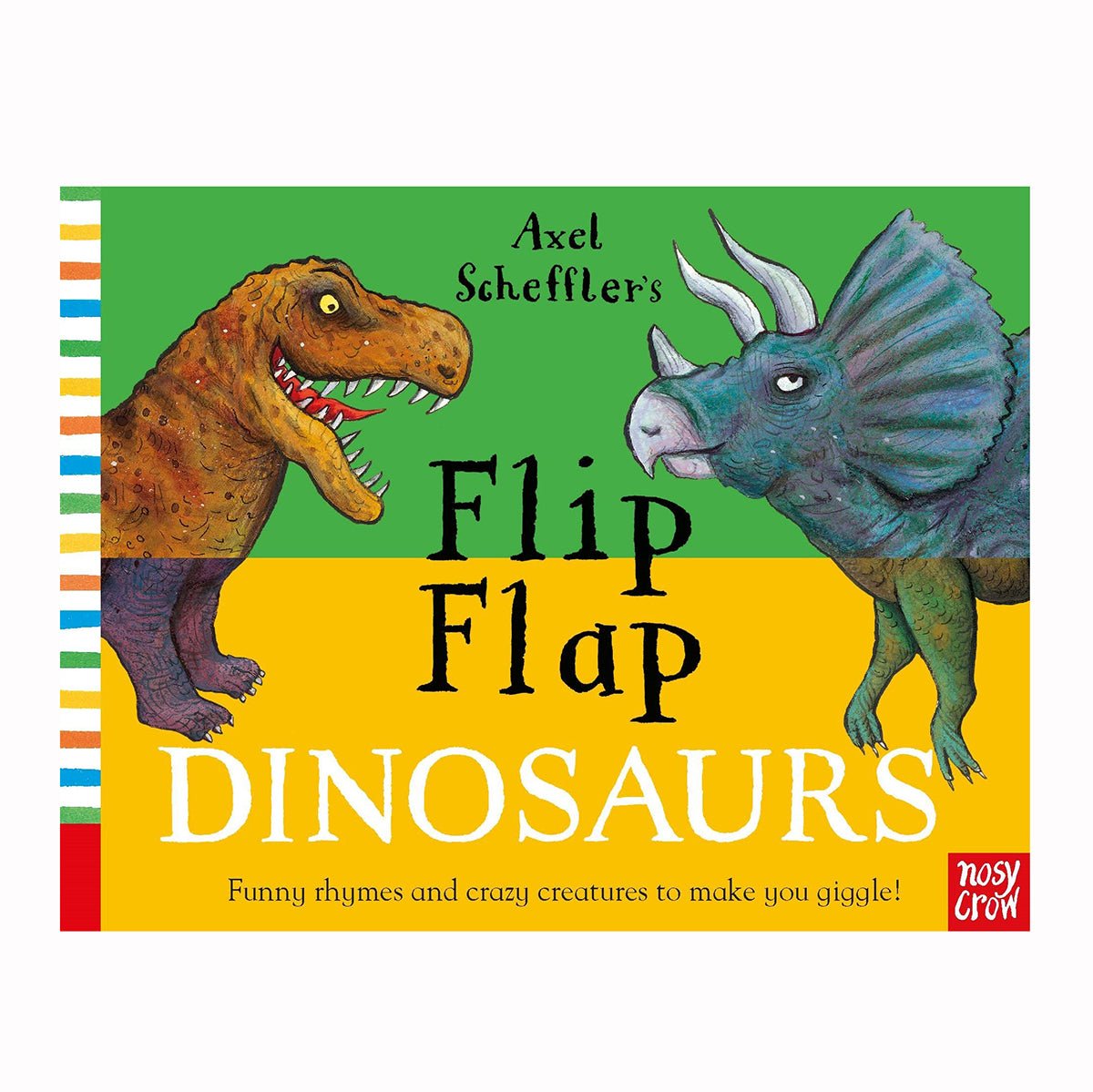 Flip Flap Dinosaur book | Kids Books - Lucas loves cars