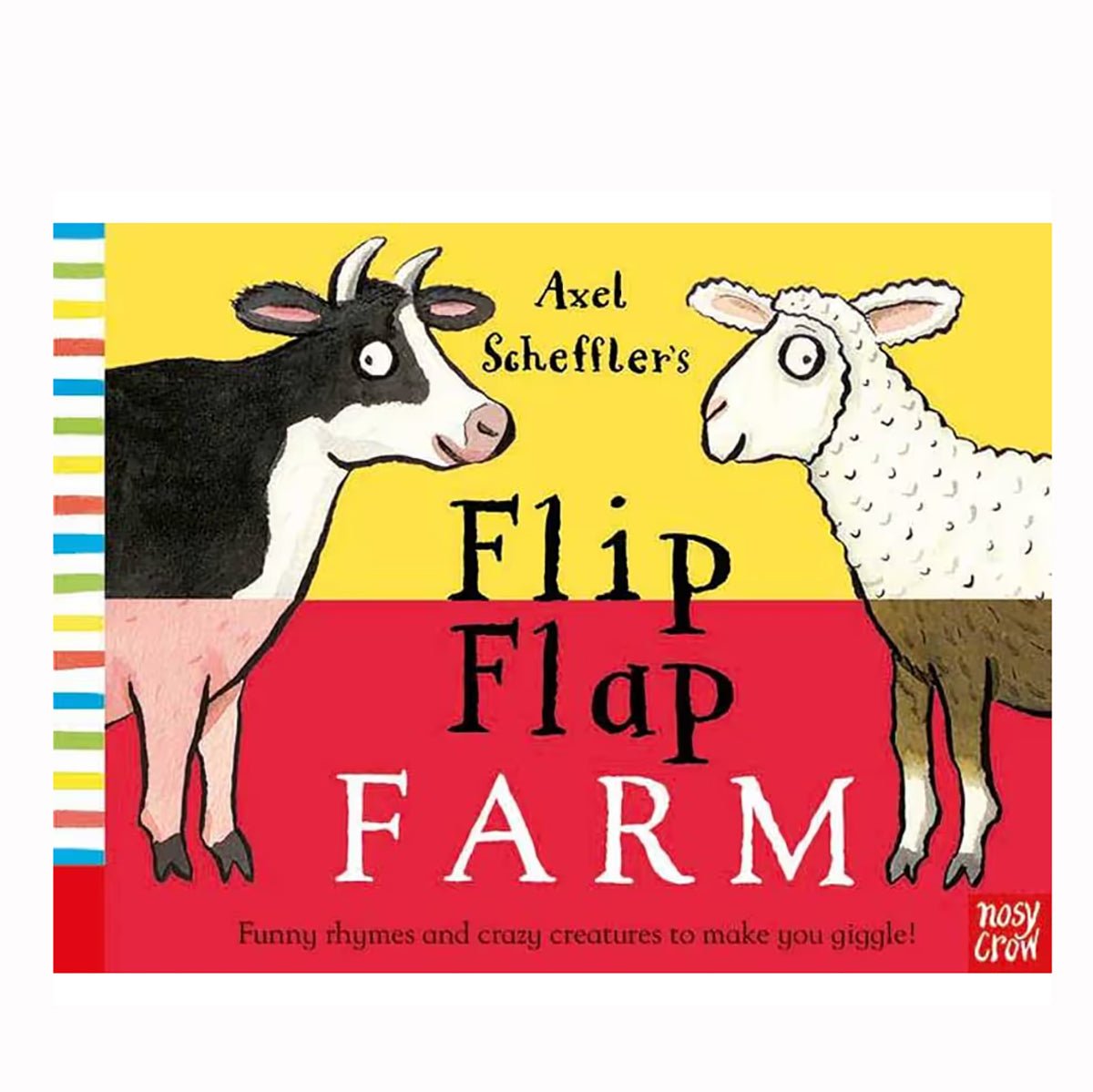 Flip Flap Farm book | kids books - Lucas loves cars
