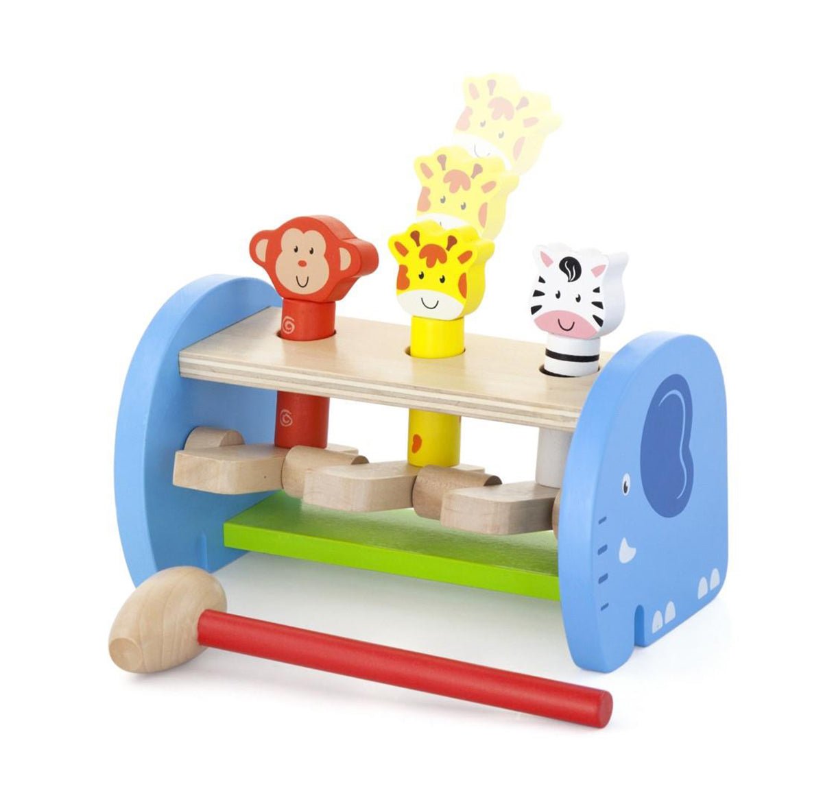 Hit and Jump Toy | Viga toys - Lucas loves cars