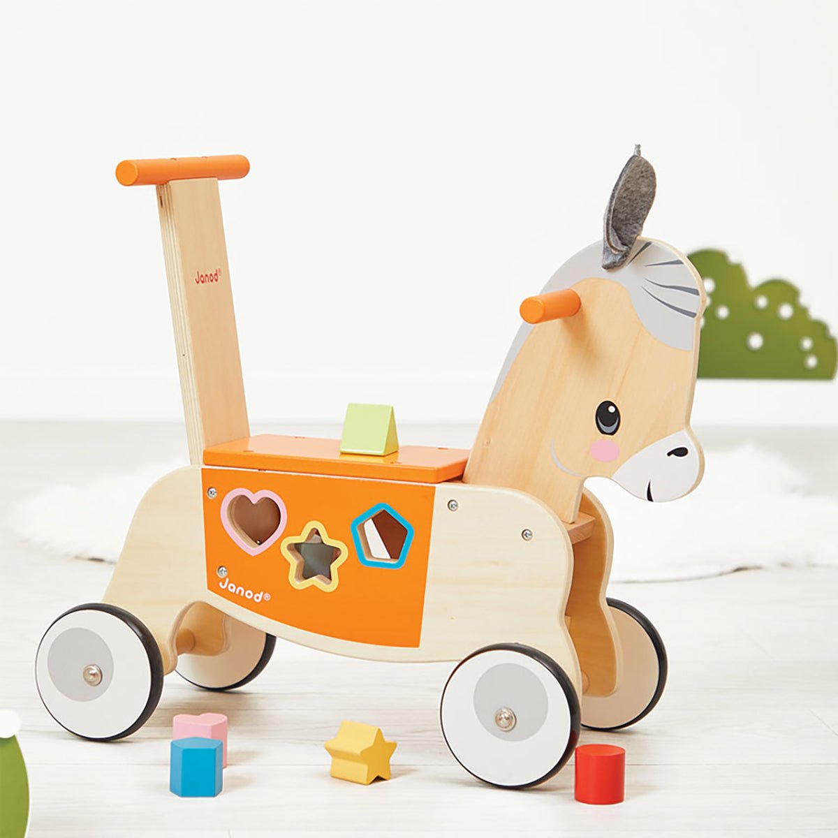 Janod Ride on Donkey | Janod toys - Lucas loves cars