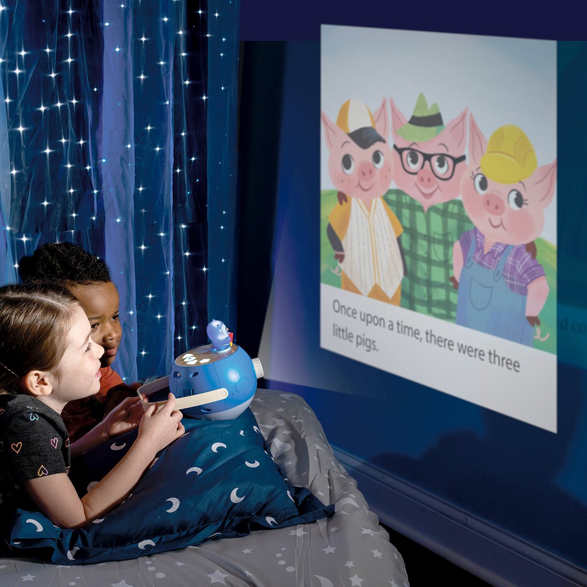 Luna Storytime Projector set | Luna - Lucas loves cars