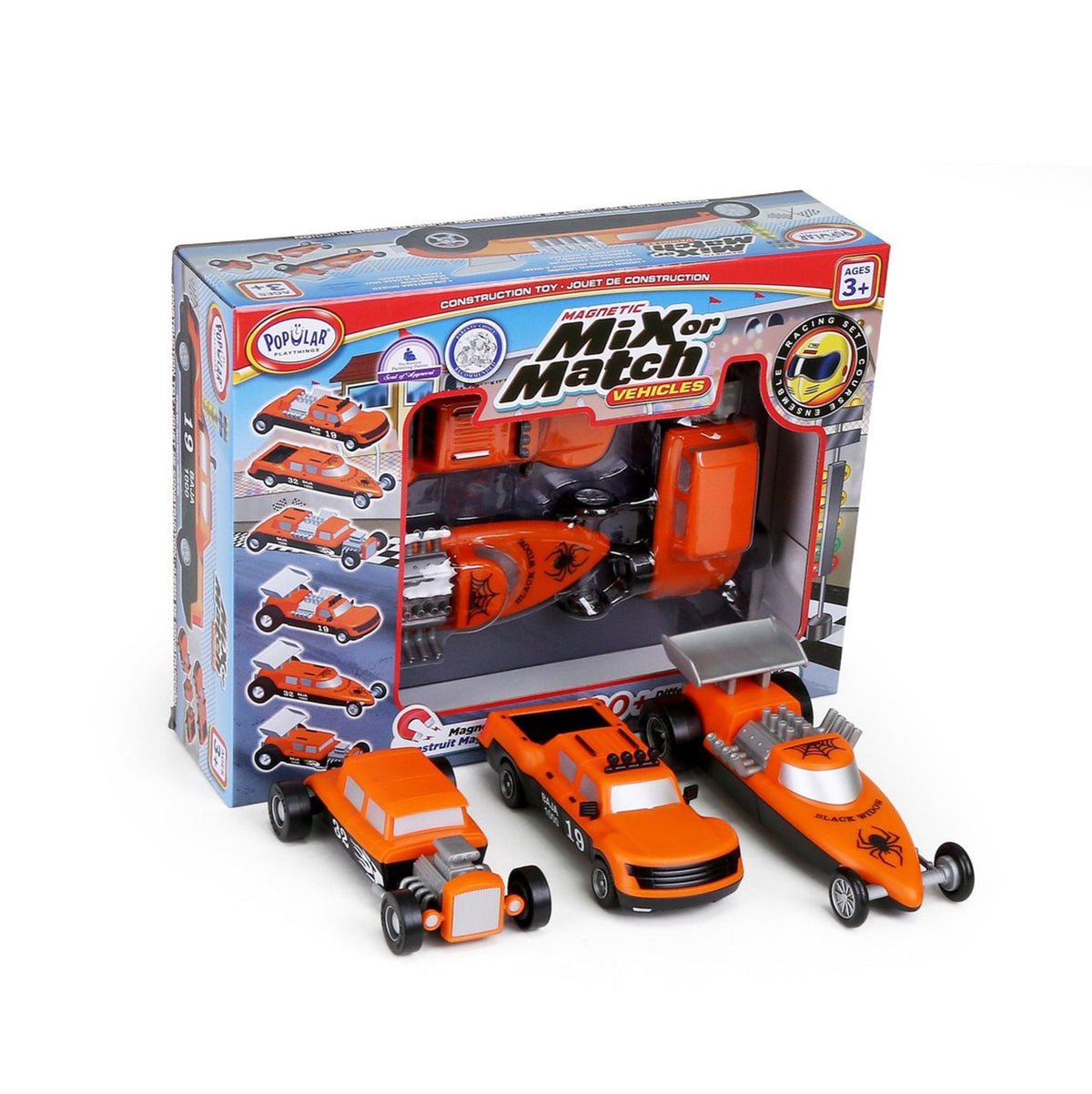 Mix or Match Race Cars | Popular Playthings – Lucas loves cars