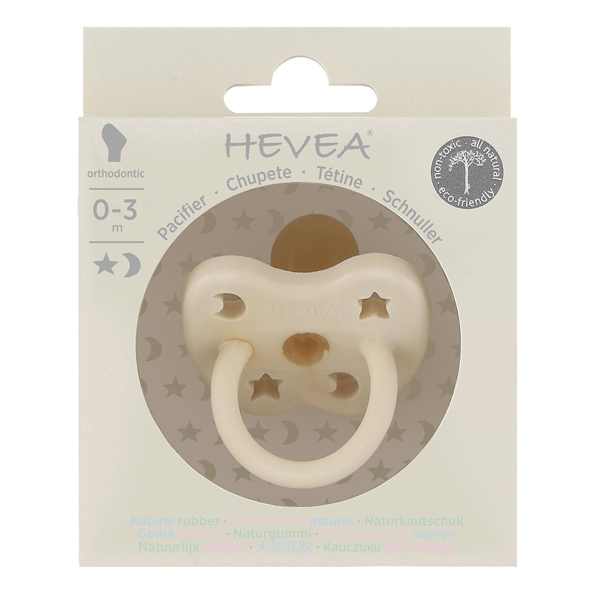 Hevea Pacifier Milky White 0-3 – Lucas loves cars
