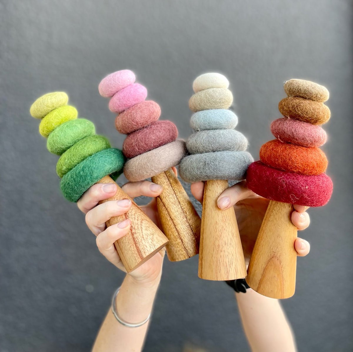 Papoose coin tree | Felt toys - Lucas loves cars
