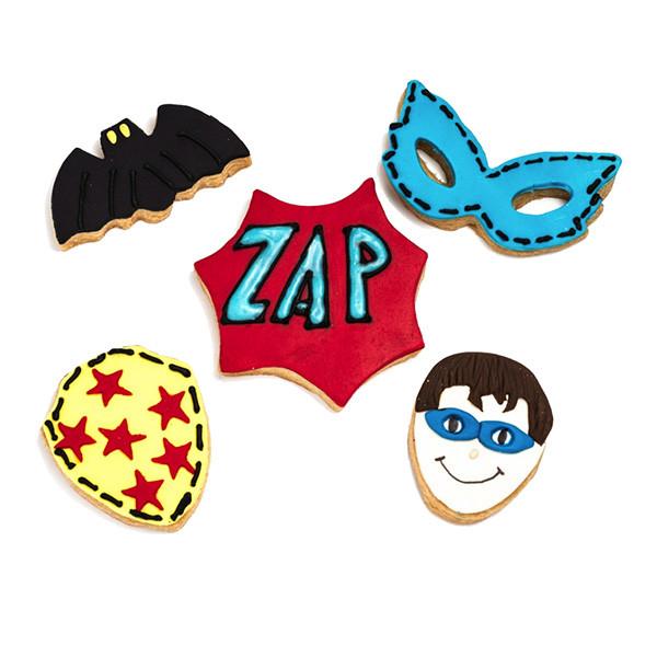 Super hero biscuit cutters – Lucas loves cars