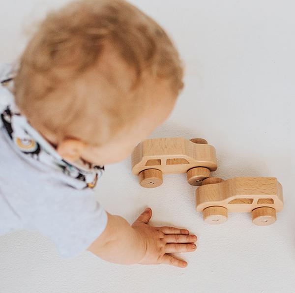 Chunky cars | Discoveroo wooden car toys for babies – Lucas loves cars