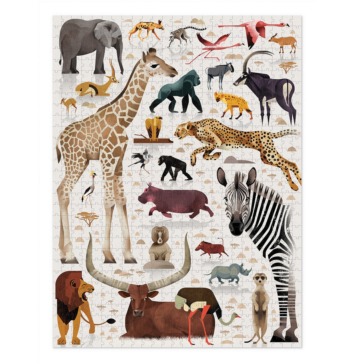 World of African Animals Puzzle | Puzzles for older kids – Lucas loves cars