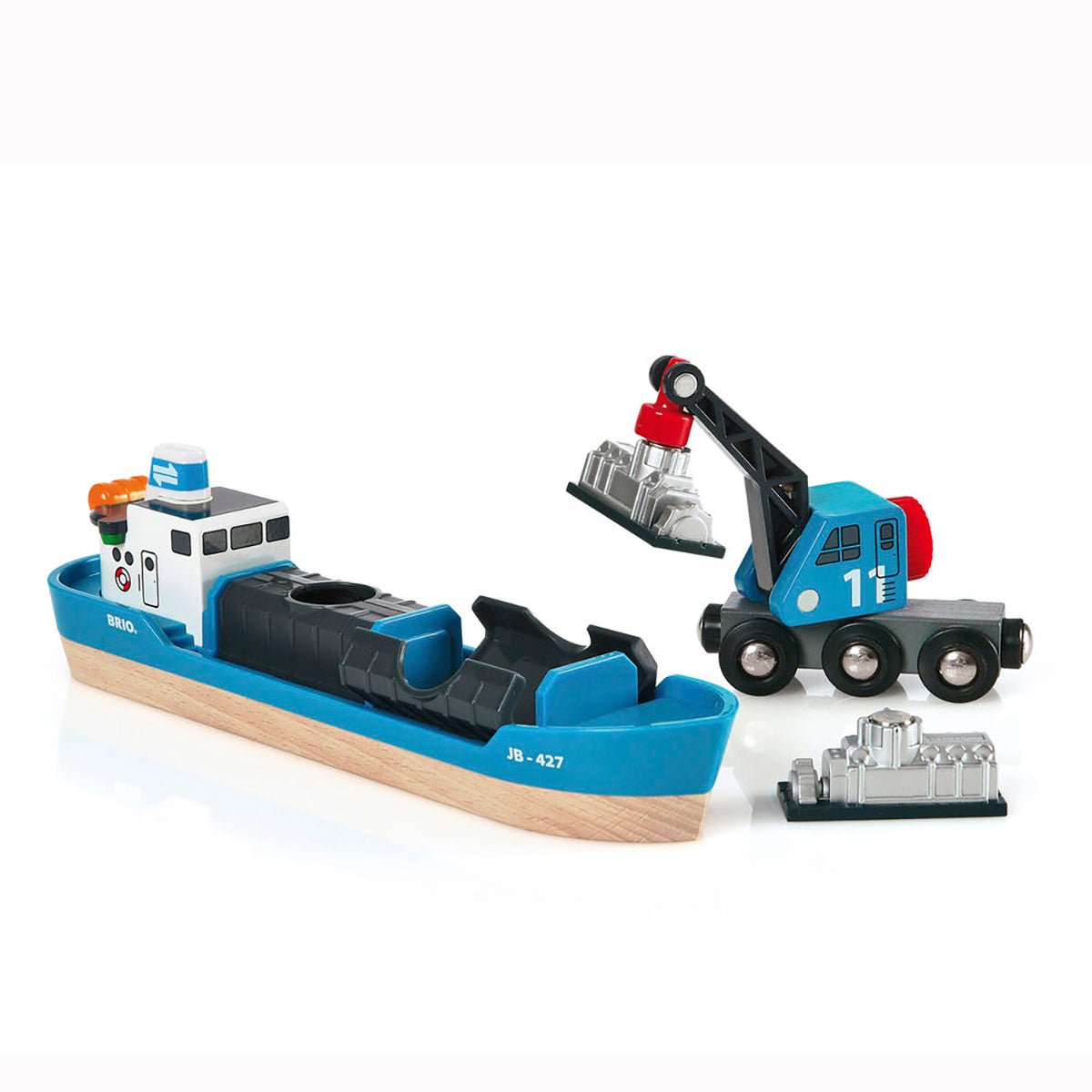 Brio Freight Ship Crane – Lucas loves cars