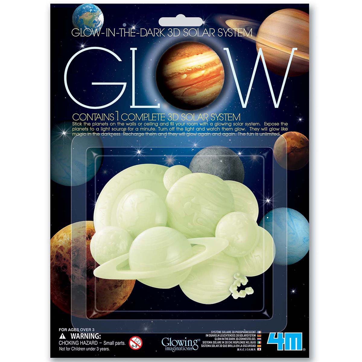 Glow in the Dark Solar System | 4m - Lucas loves cars