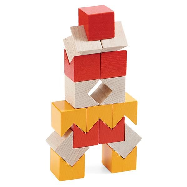 Haba 3D Rubius Wooden block - Lucas loves cars