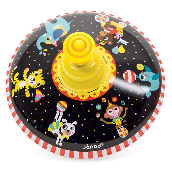 Janod Circus Spinning Top | Janod Classic toys – Lucas loves cars