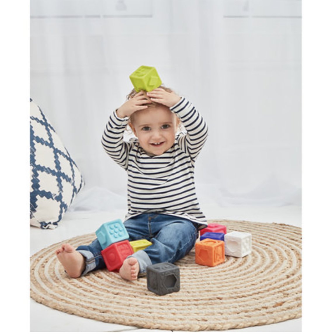 Squeeze and play baby blocks | Baby sensory toy blocks – Lucas loves cars