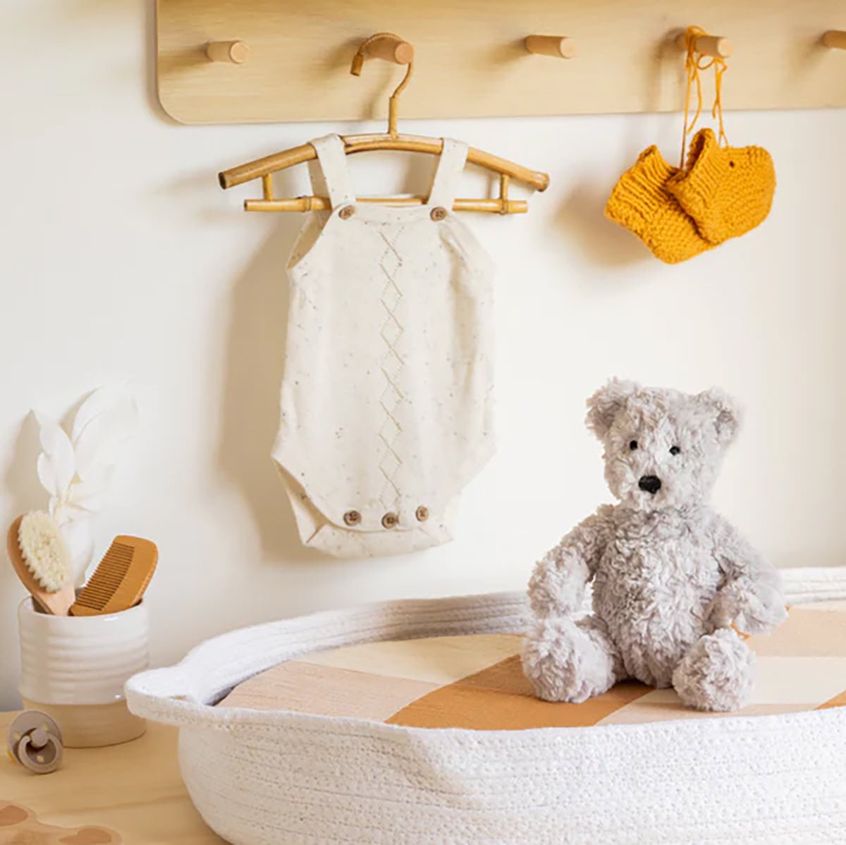 Neddy Teddy | Grey Teddy Bear soft toy – Lucas loves cars