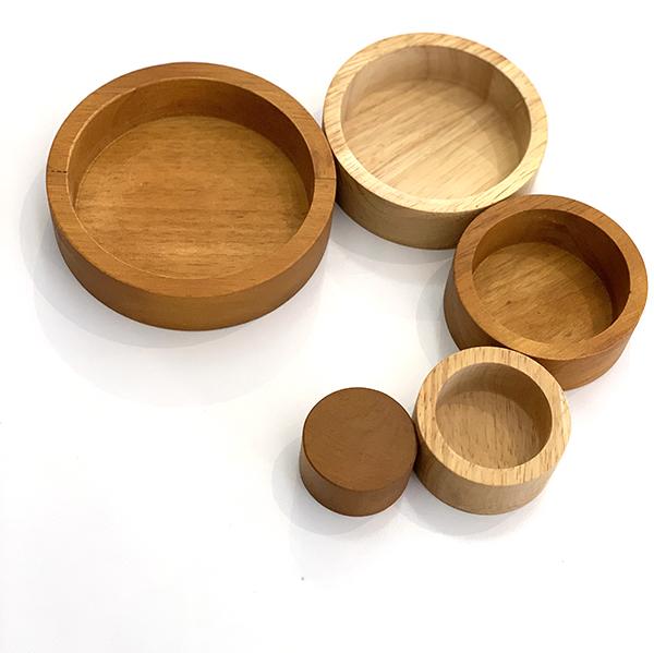 Natural wooden stacking bowls | Toys for 2 year olds – Lucas loves cars