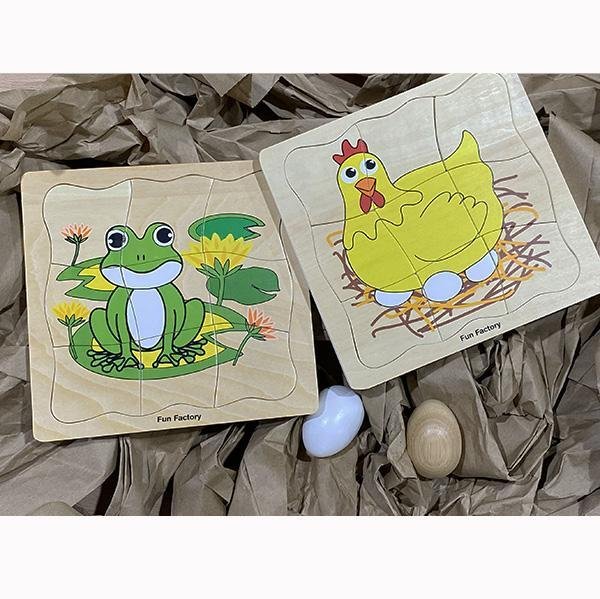 Layer puzzle life cycle | puzzle for 3 year olds - Lucas loves cars